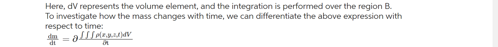 Here, dV represents the volume element, and the | Chegg.com