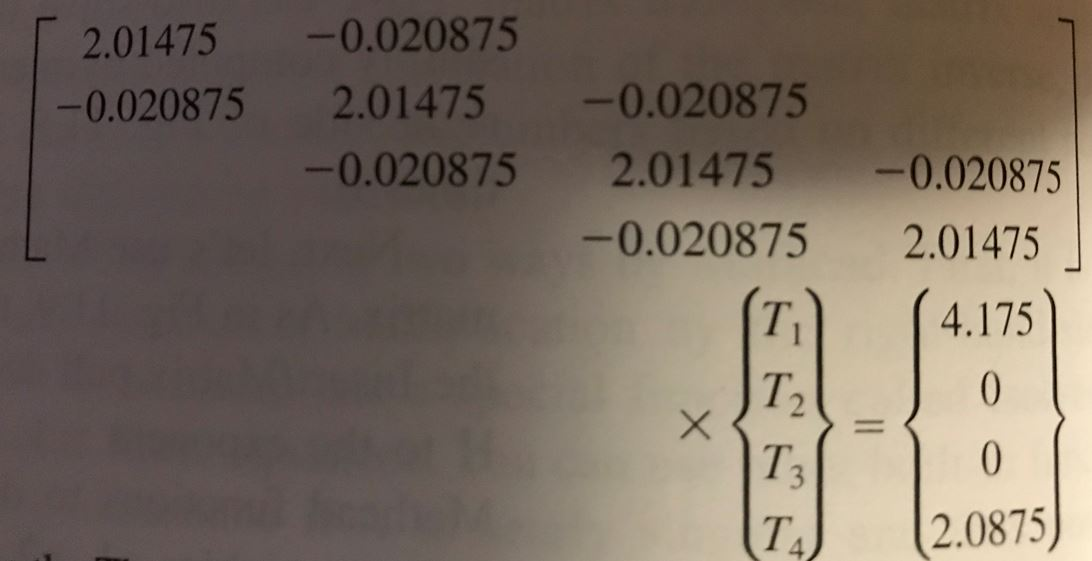 Solved Trying to turn Thomas Algorithm into Matlab code to | Chegg.com