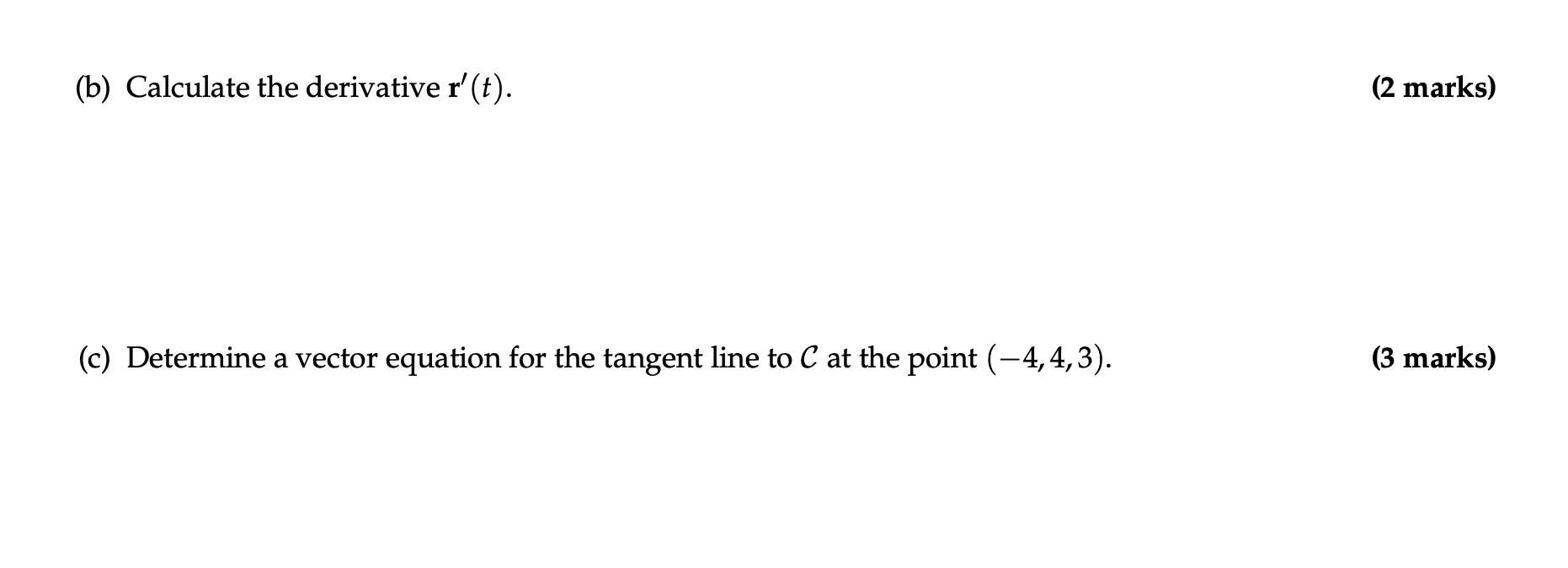 Solved Consider the vector function r:[−1,4]→R3 given by | Chegg.com