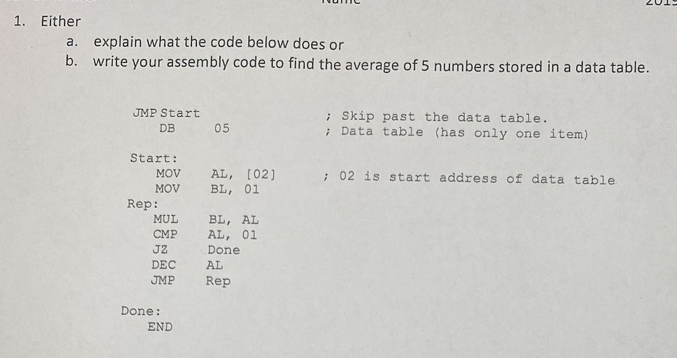 Solved ITIL 1. Either a. explain what the code below does or | Chegg.com