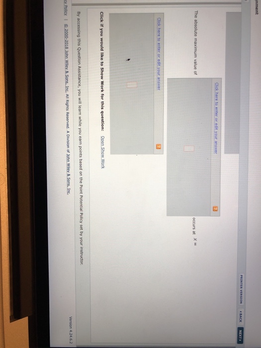 Solved Use a graphing utility to estimate the absolute | Chegg.com