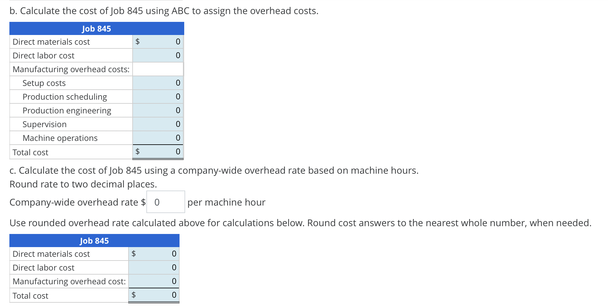 Solved Calculating Activity-Based Costing Overhead Rates | Chegg.com