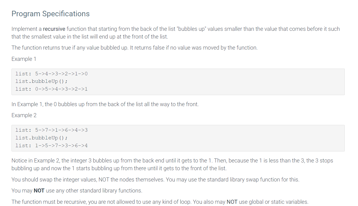 Solved Please finish the rest of IntList.cpp WRITTEN IN | Chegg.com