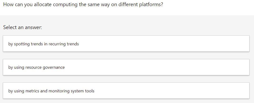 Solved How can you allocate computing the same way on | Chegg.com