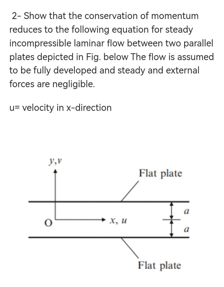 Solved 2- Show that the conservation of momentum reduces to | Chegg.com