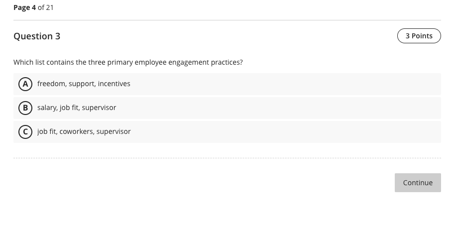 Solved Page 4 ﻿of 21Question 3Which list contains the three | Chegg.com
