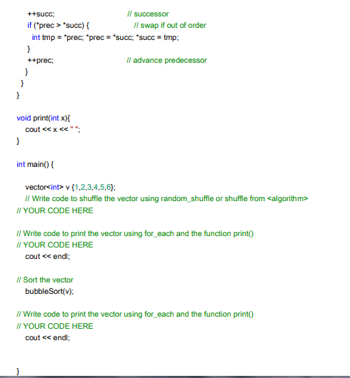 Solved Iterators 1. Run the following code and make sure you | Chegg.com