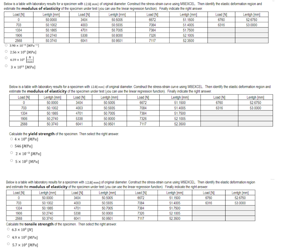 Solved The correct answers are 1. 2.56x10^5 2. 5x10^3 3. | Chegg.com