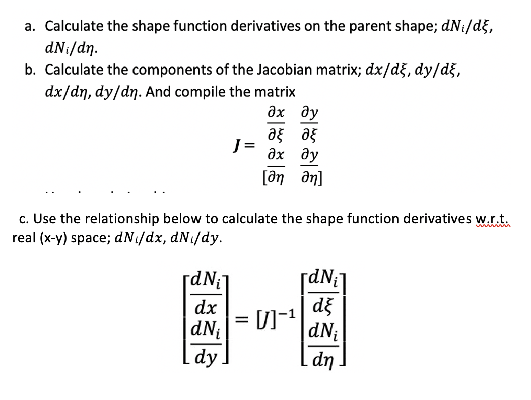 Figure 3 - Parent shape for a three-noded triangle. | Chegg.com
