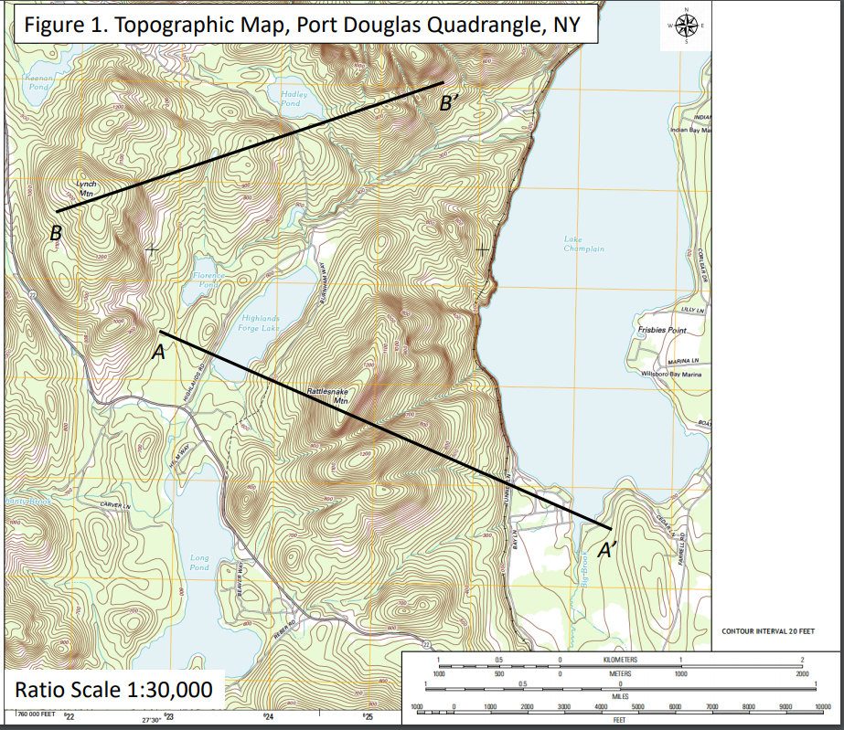 Topographic Map Interpretation (total 21 | Chegg.com