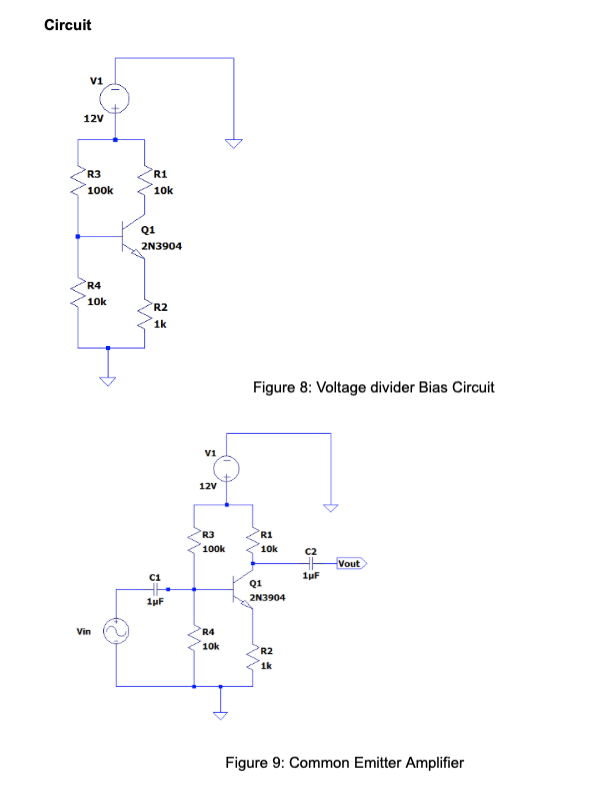 Solved Experiment 2: BJT as an Amplifier A BJT can be | Chegg.com