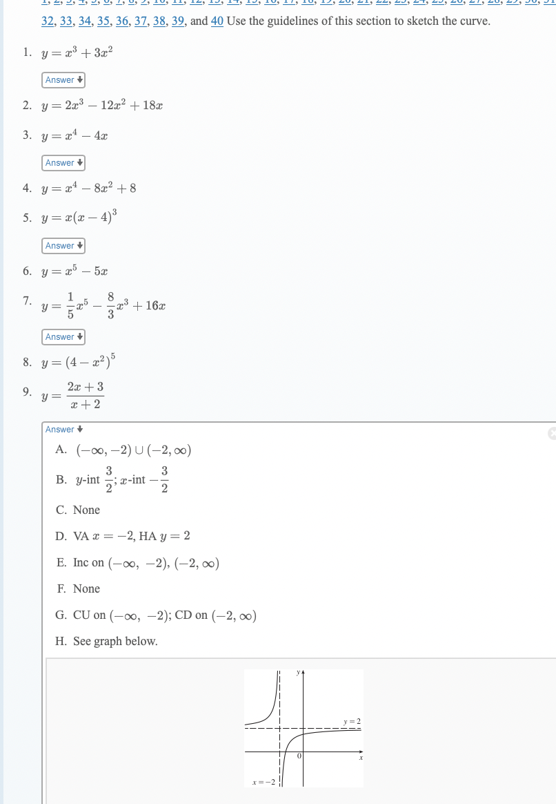 Solved 32,33,34,35,36,37,38,39, and 40 Use the guidelines of | Chegg.com