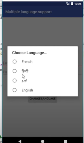 Solved Use the Android Studio to create an app Change the | Chegg.com