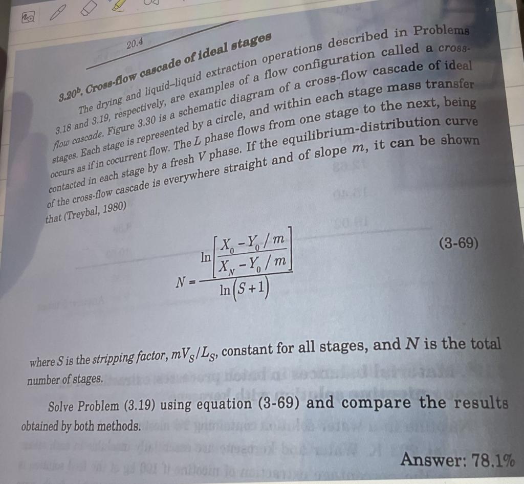 Solved The drying and liquid-liquid extraction operations | Chegg.com