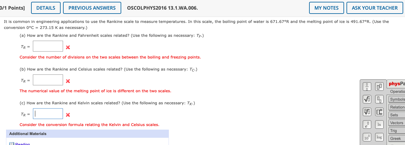 Solved 0 1 Points Details Previous Answers Oscolphys2016