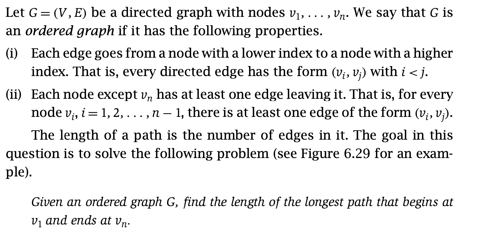 Solved Let G=(V,E) be a directed graph with nodes v1,…,vn. | Chegg.com