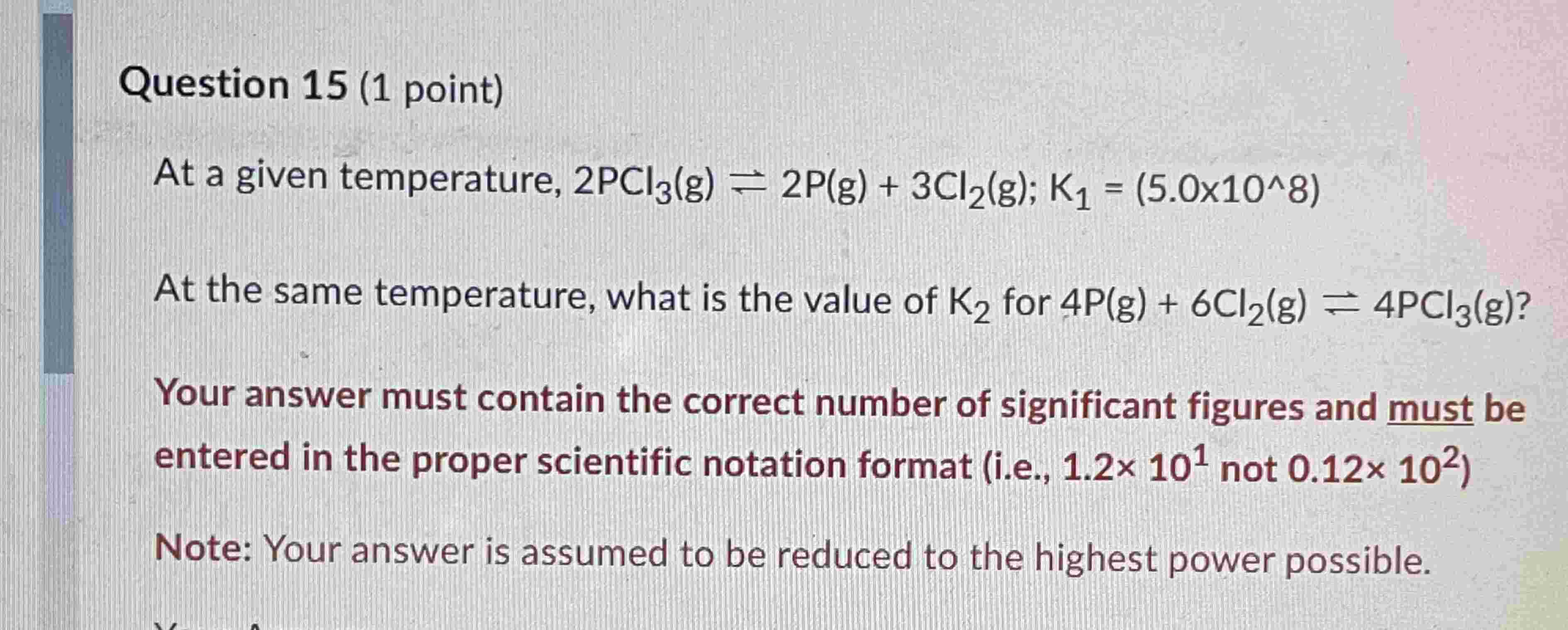 Solved At ﻿a given temperature, | Chegg.com