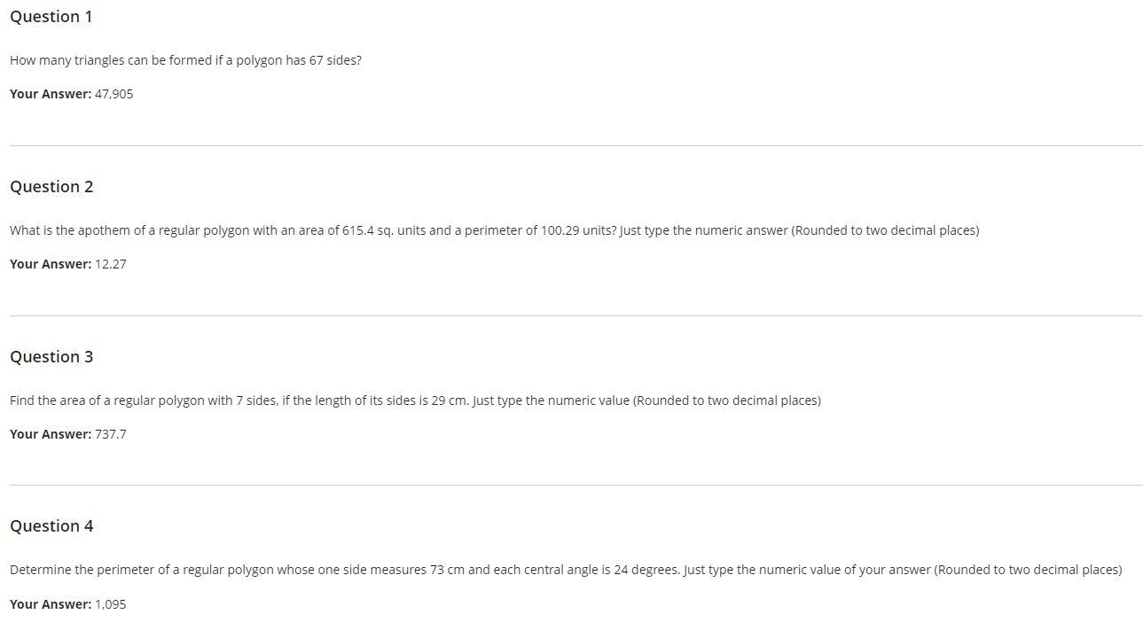 Solved How many triangles can be formed if a polygon has 67 | Chegg.com