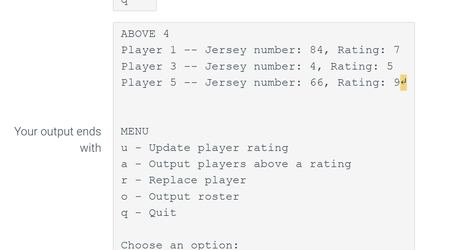 Solved I need help determining why I am getting a newline | Chegg.com