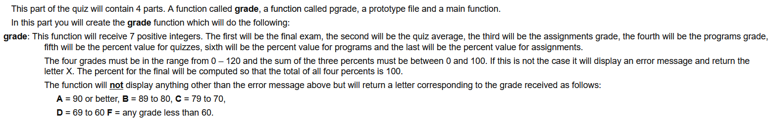 Solved This part of the quiz will contain 4 parts. A | Chegg.com