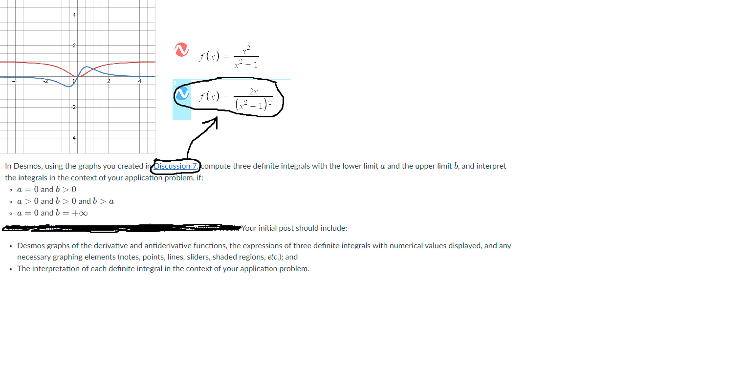 Solved Q f(x)=x2−1x2 In Desmos, using the graphs you created | Chegg.com