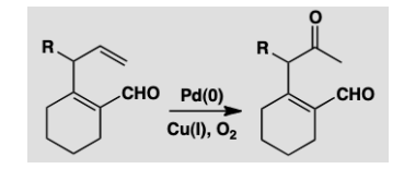 Solved R. „CHO Pd(0). Cu(1), 0₂ R CHO | Chegg.com
