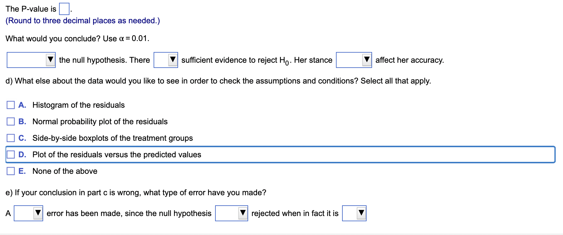 Solved A student interested in improving her dart-throwing | Chegg.com
