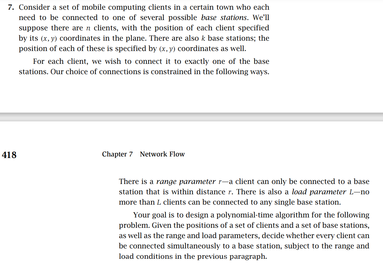 Solved 7. Consider a set of mobile computing clients in a | Chegg.com