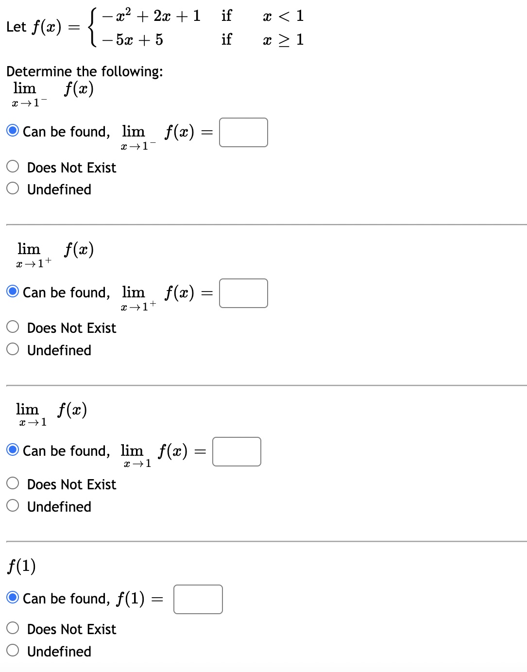 Solved Let F X { X2 2x 1 If X