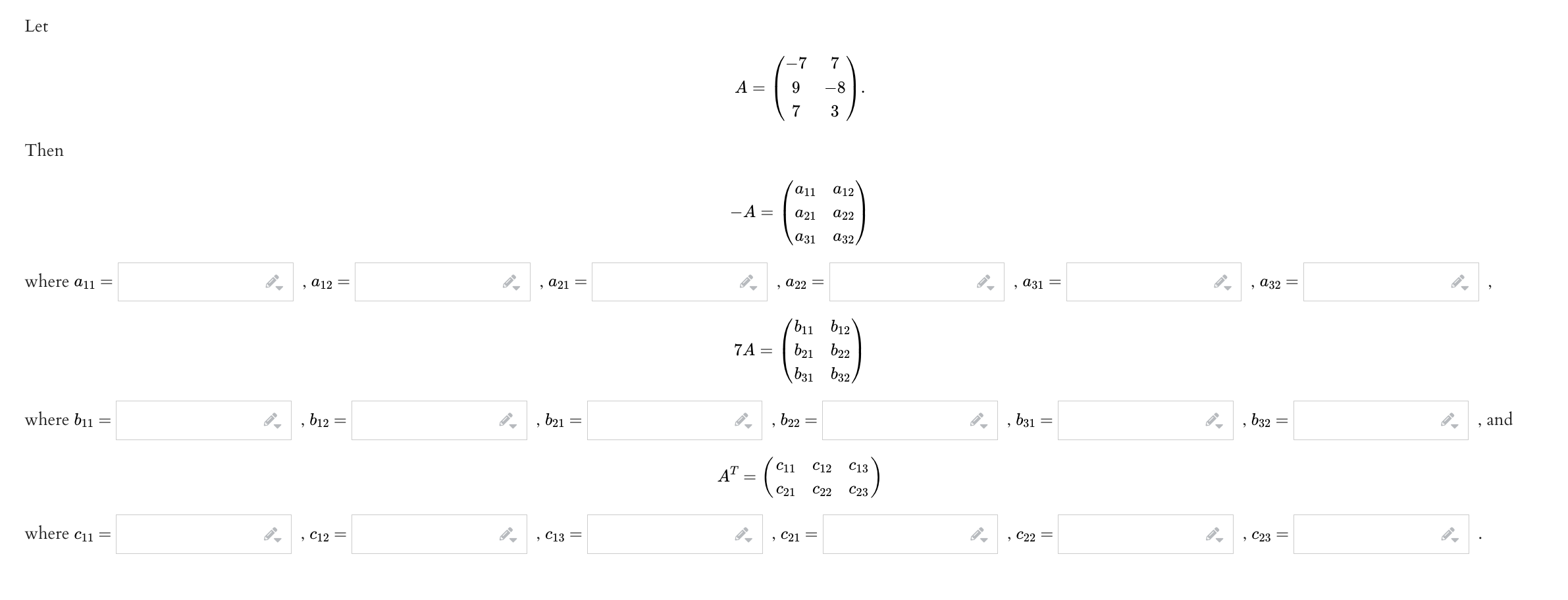 Solved Let Then where a11 = where b₁1 where c11 = a12 = b12 | Chegg.com