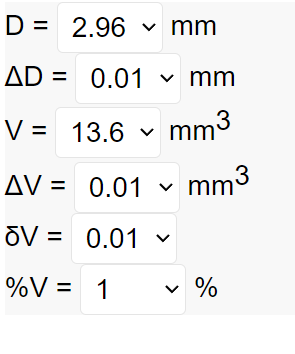Solved Determine the diameter for a of a small metal sphere | Chegg.com