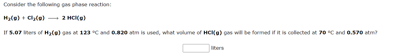 Solved Consider the following gas phase reaction: CH4( g)+2 | Chegg.com