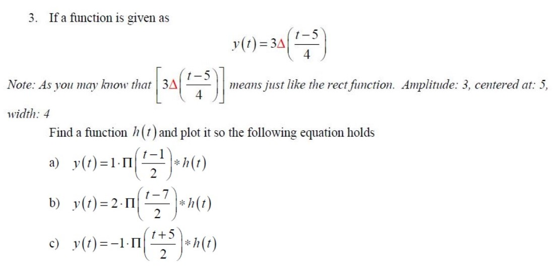 Solved If a function is given as 3. y)3A 4 means just like | Chegg.com