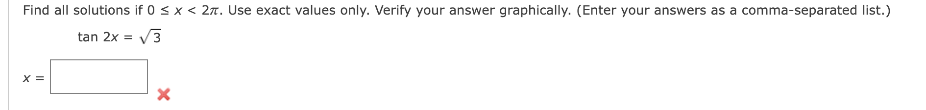 Solved Find all solutions if 0≤x