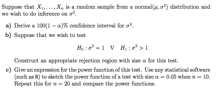 Solved Suppose that .. , Xn is a random sample from a | Chegg.com