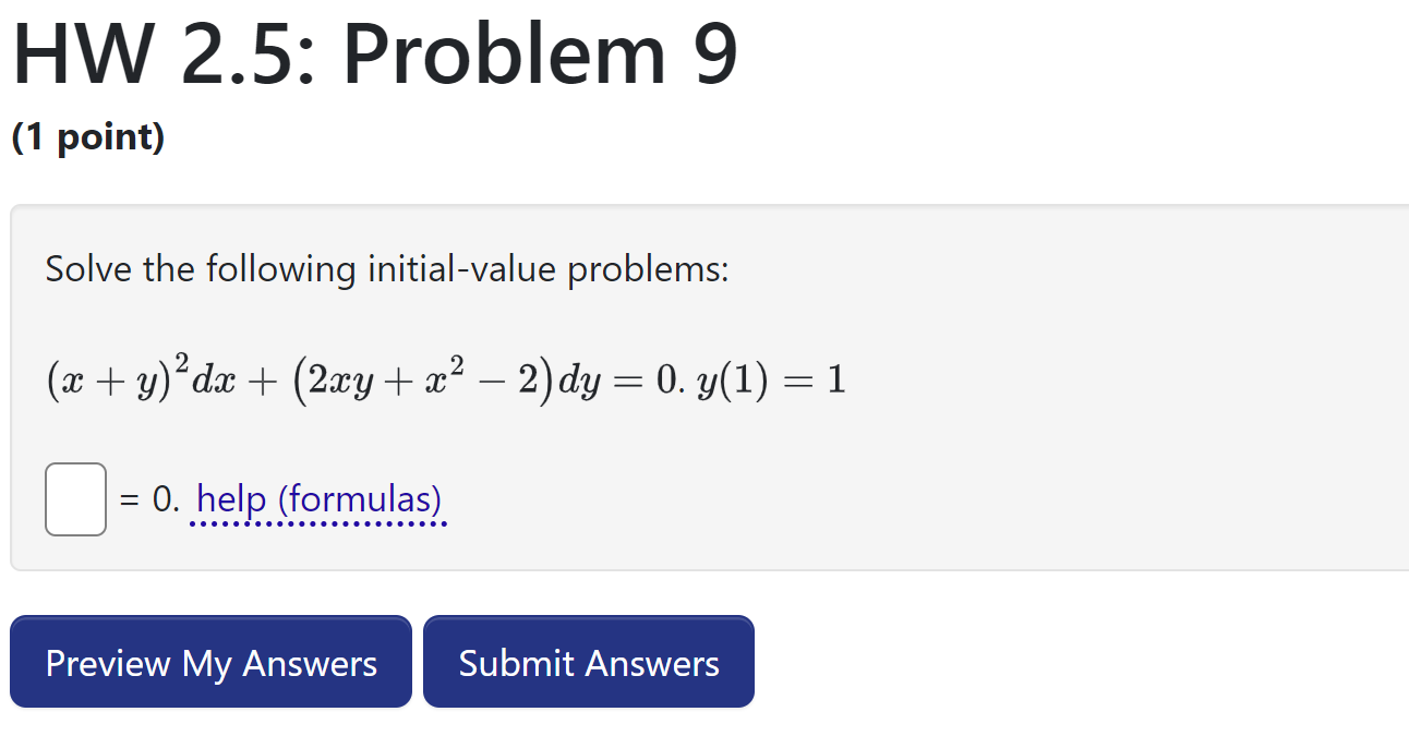 Solved Solve the following initial-value problems: | Chegg.com