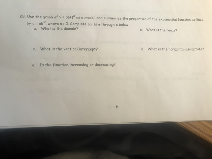 Solved * as a model, and summarize the properties of the | Chegg.com