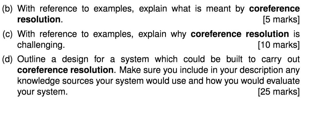 Solved (b) With reference to examples, explain what is meant | Chegg.com