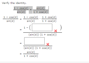 Solved Verify the identity. | Chegg.com