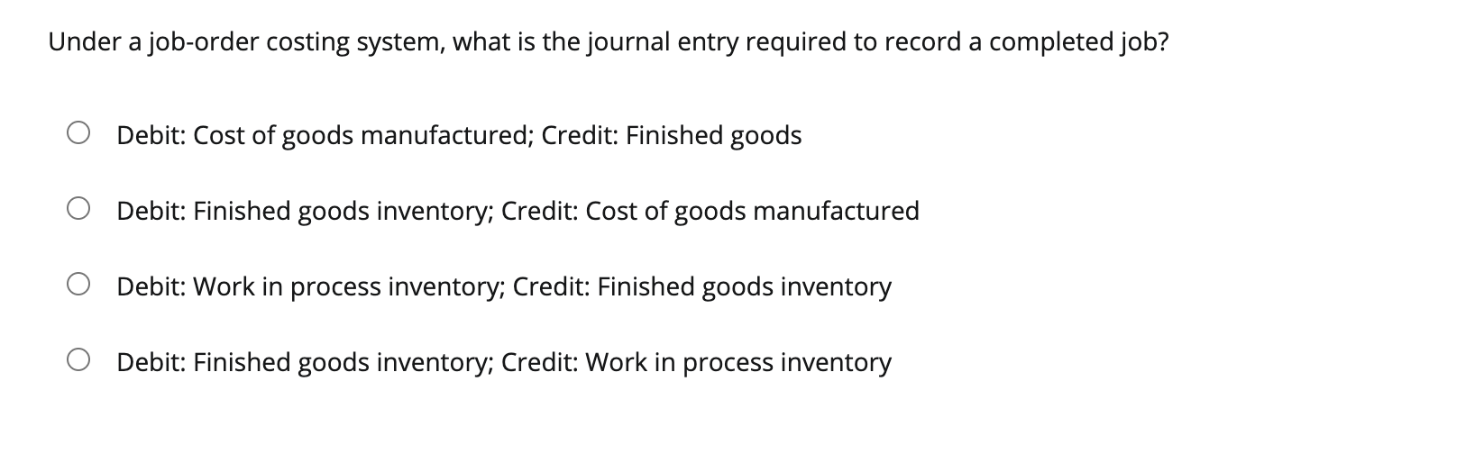 Solved The journal entry to clear overapplied overhead is: | Chegg.com