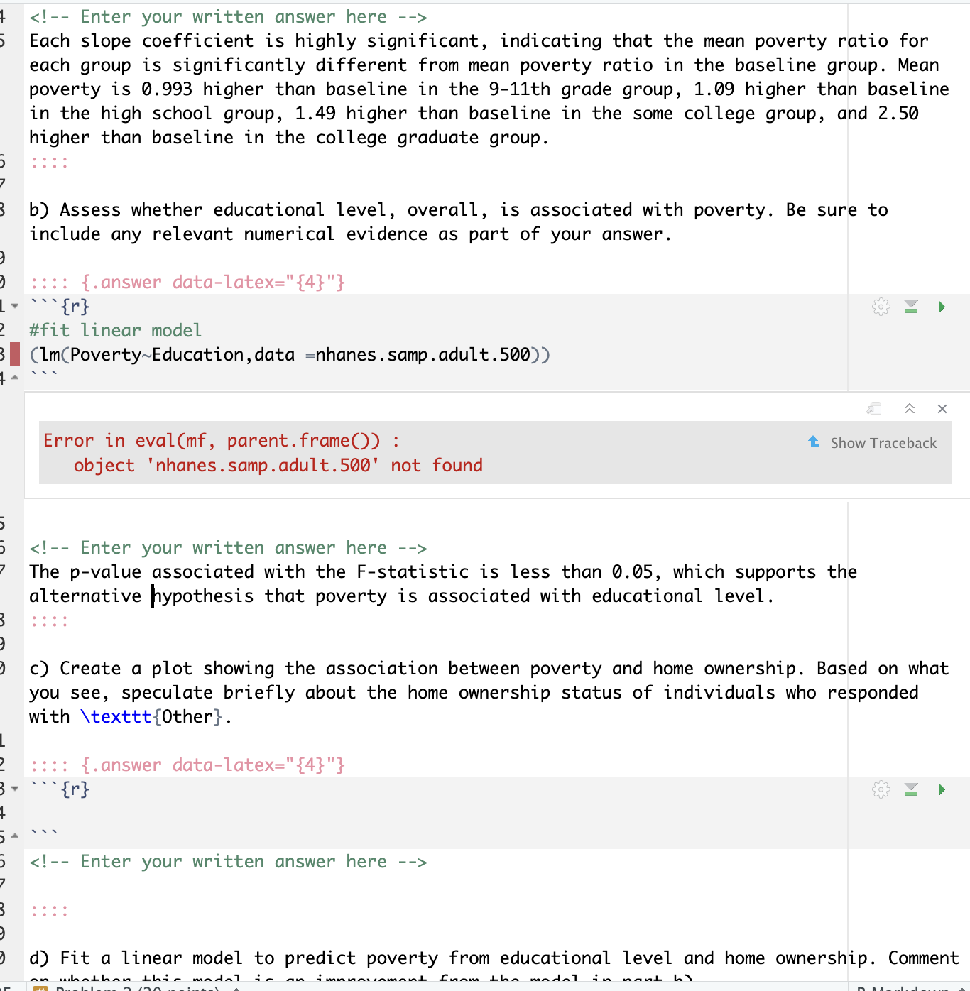 Solved The National Health and Nutrition Examination Survey | Chegg.com