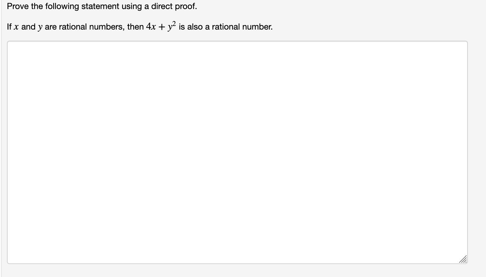 Solved Prove the following statement using a direct proof. | Chegg.com
