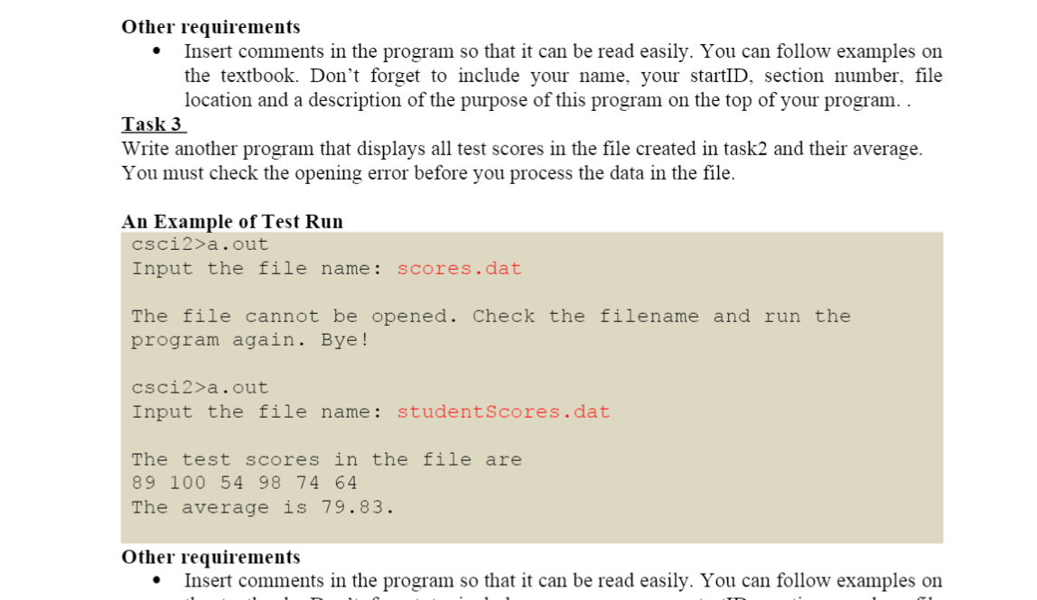 Solved Task 2 Write a program that prompts the user to enter | Chegg.com