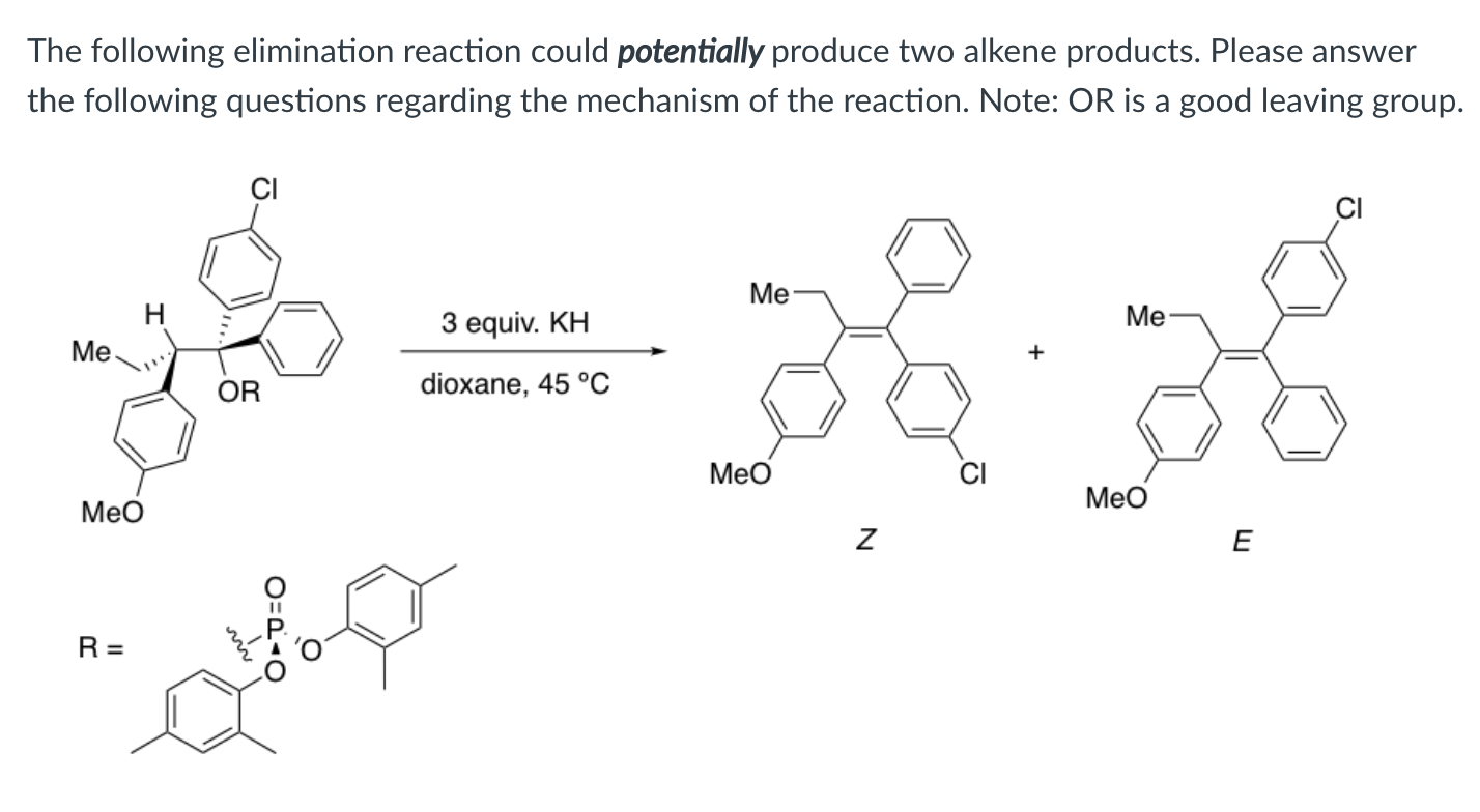 Solved 1) Draw an E2 electron-pushing mechanism for this | Chegg.com