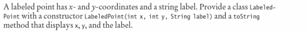 Solved This problem should be a subclass of java.awt.Point, | Chegg.com