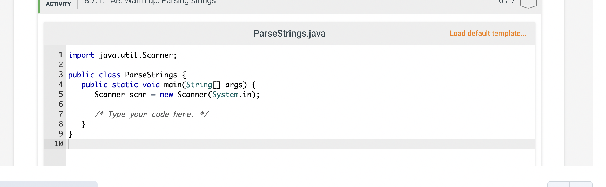 Solved Instructor note: Use the indexOf0, substring0, and | Chegg.com