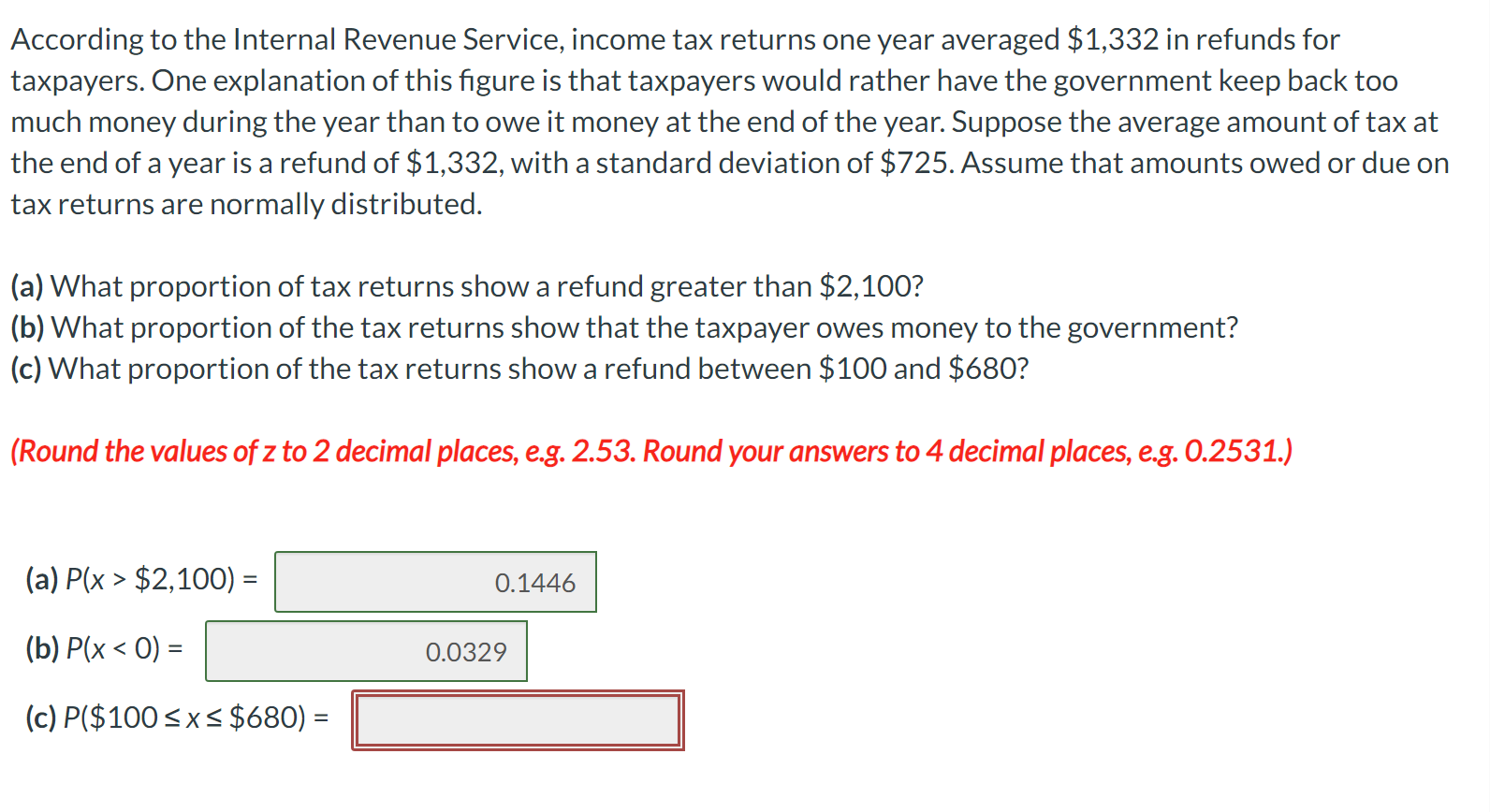 Solved According to the Internal Revenue Service, income tax | Chegg.com