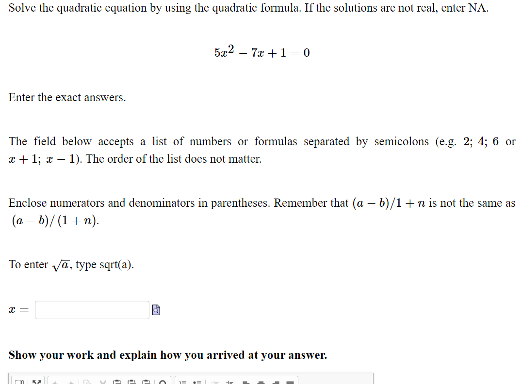 Solved show work and explain how you arrived to the answer | Chegg.com