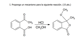 L. Proponga un mecanismo para la siguiente reacción. | Chegg.com