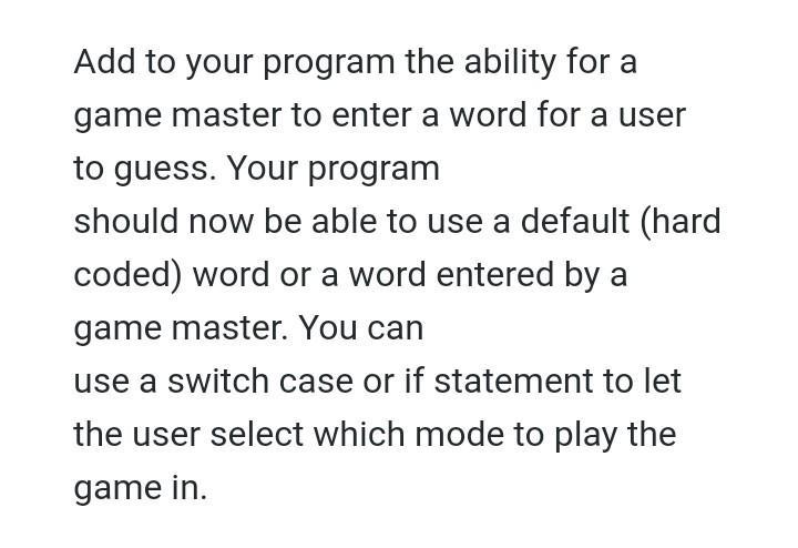 Solved i need help to write this code use repl.it intro to | Chegg.com